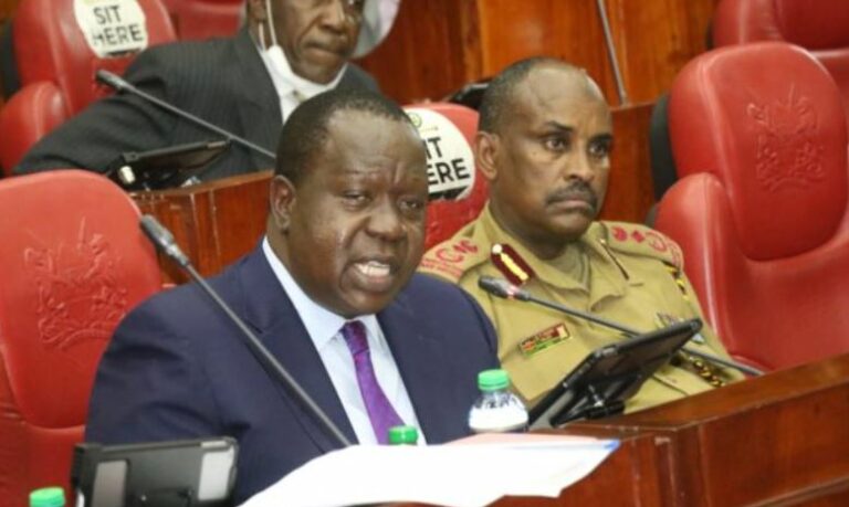 Raila Chopper Attack Was Planned and Funded - Matiang’i - Nairobi Wire